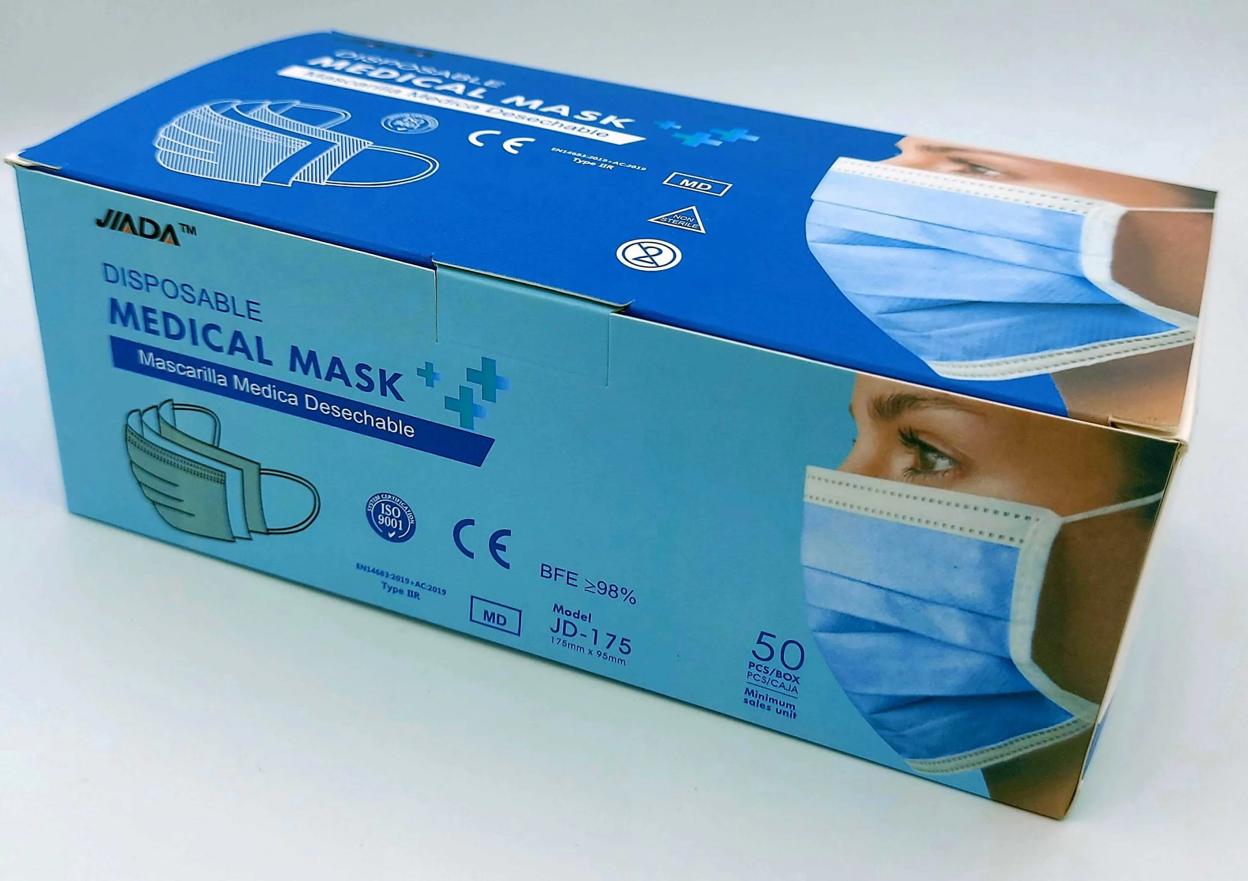 MASCARILLA 3 PLIEGUES (CAJA 50) | ABUELO ACTUAL : La Tienda del Abuelo